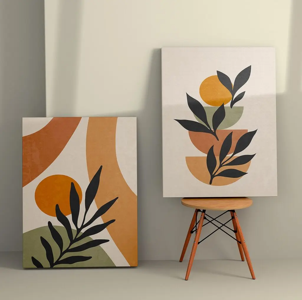 Wallity Slika 2KNV4271, 70x100 cm , 2 dela