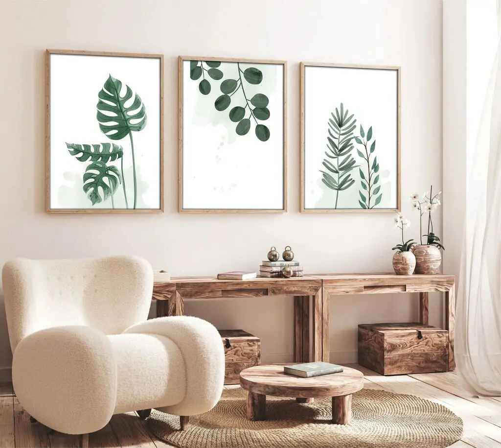 Wallity Uramljena slika Huhu193, 35x50 cm , 3 dela