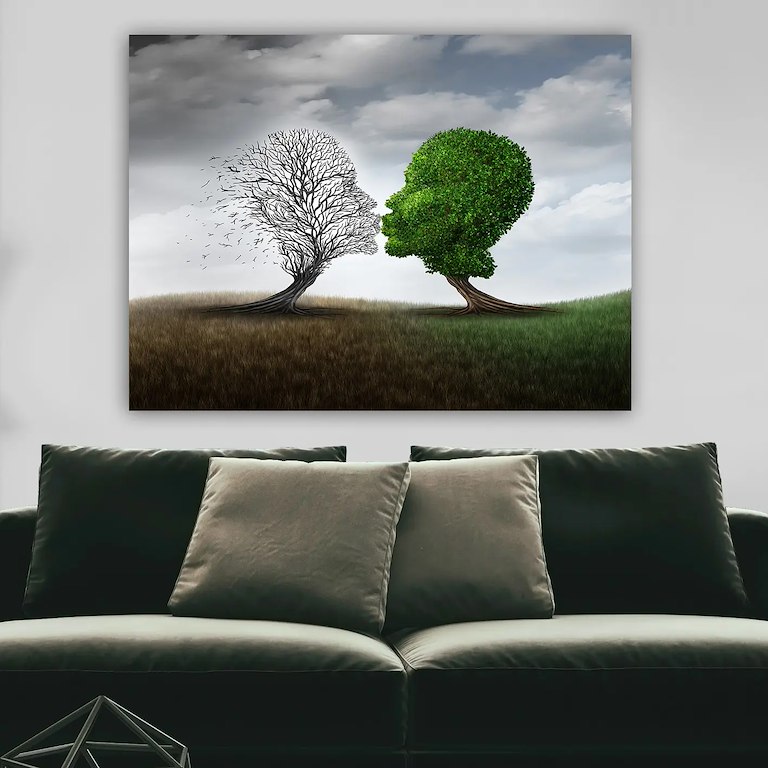 Wallity Slika na platnu 70x100cm