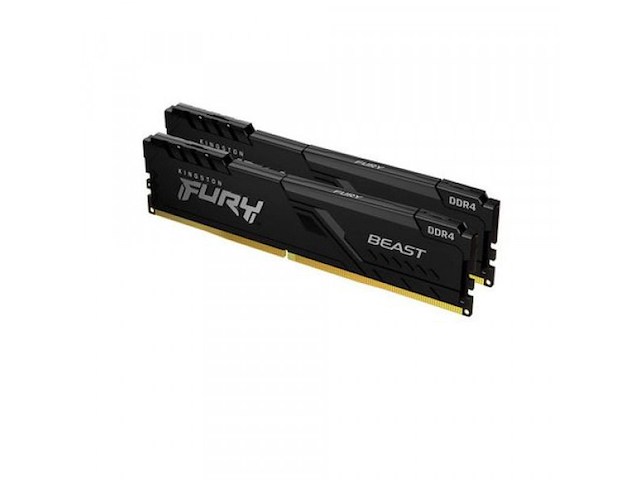 RAM KINGSTON DDR4 32GB 3200MHz (2x16) FURY Beast KF432C16BBK232