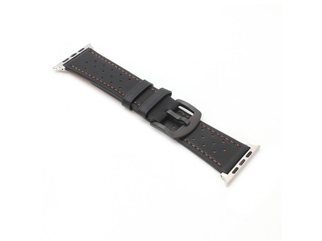 Narukvica rift kozna za Apple watch 42mm crna