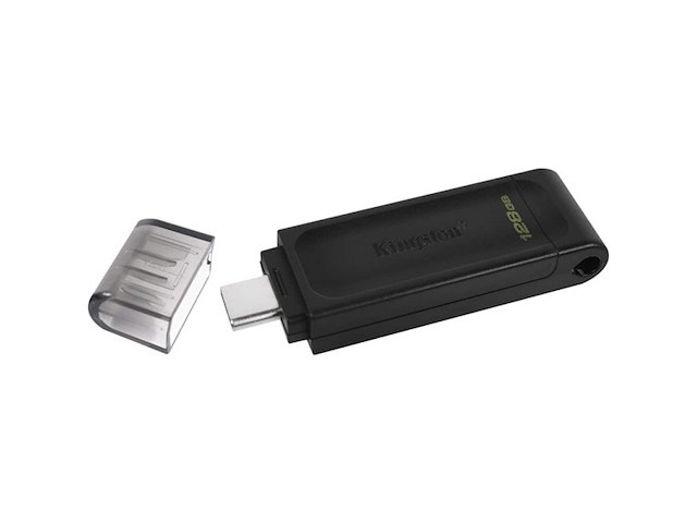 USB Flash Kingston 128GB USB 3.2 DataTraveler 70 USB-C black DT70128GB