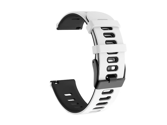 Narukvica double za smart watch Samsung 4, 5 22mm belo crna