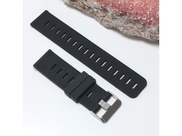 Narukvica trendy za smart watch 22mm crna