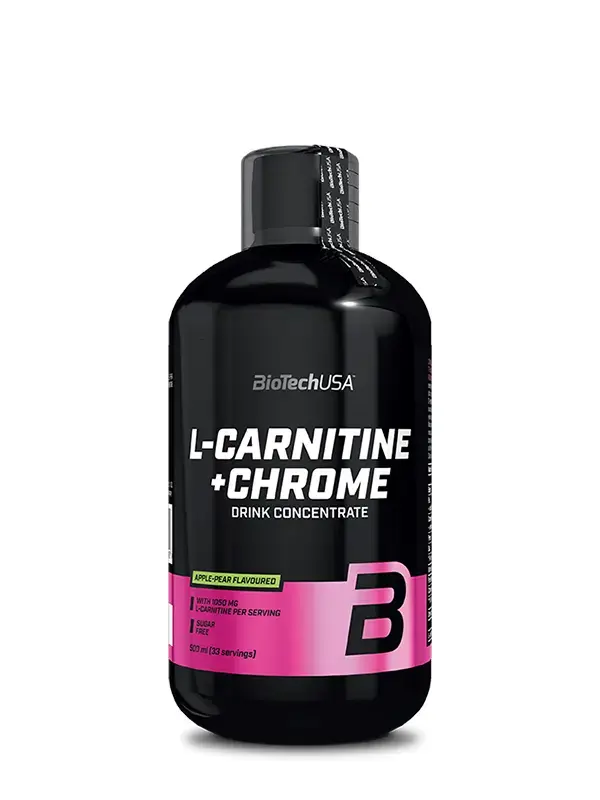 BioTechUSA L-karnitin + hrom 500ml