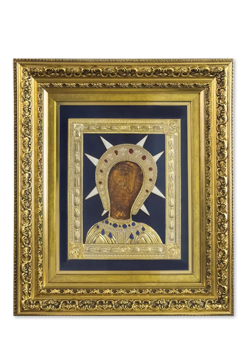 Ikona u ramu Presveta Bogorodica Filermosa, 425x500x45 mm
