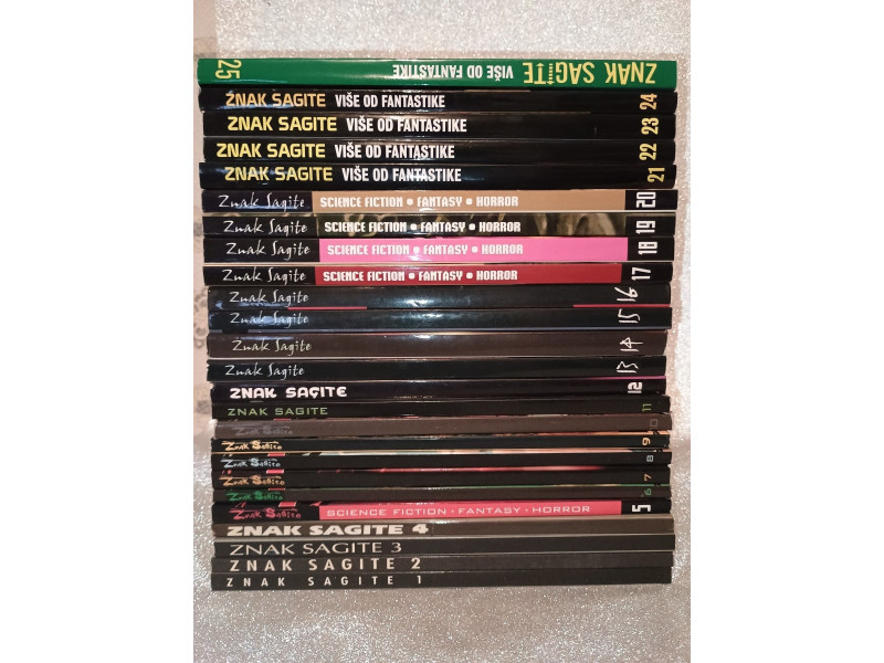 Znak Sagite 1-25 Komplet