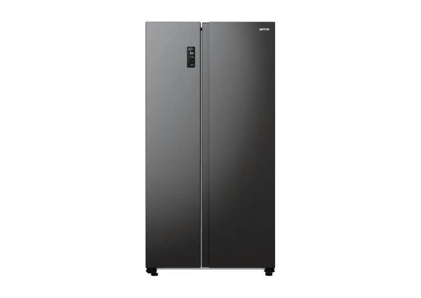 Kombinovani frižideri Gorenje Sidebyside Zapremina 550L Inverterski kompresor NoFrost Plus LED ekran Boja: crna ConvertActive enrazred E ŠxVxD 91 × 1786 × 643 cm NRR 9185 EABXL