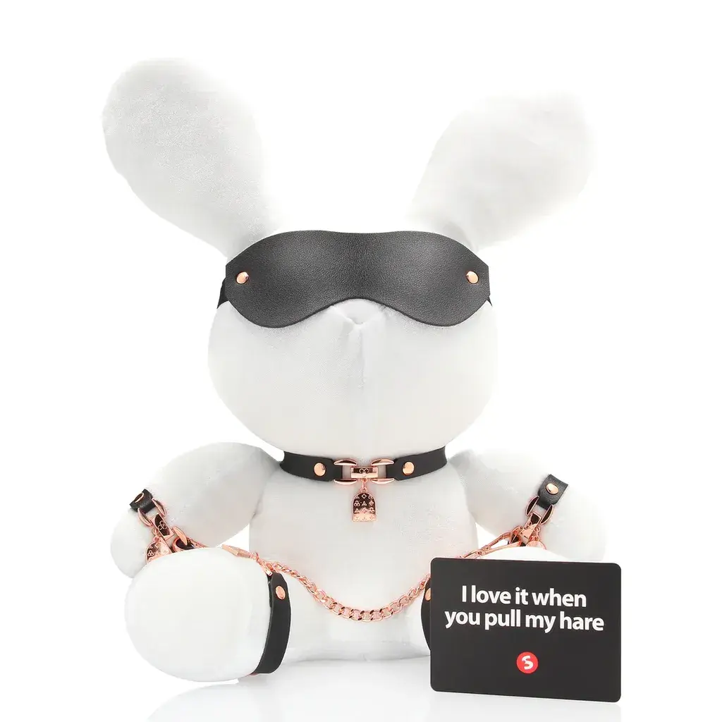 S-Line Plišana igračkа Rabbit Bondage, 40cm, Bela