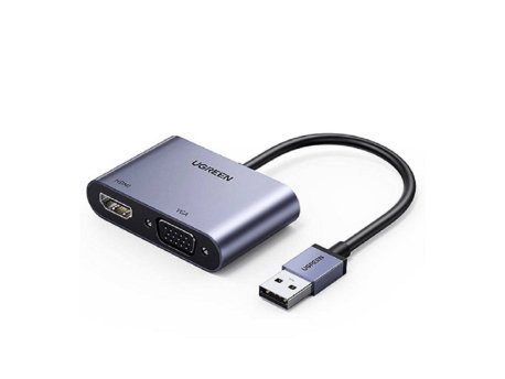 UGREEN Usb 3.0 M na HDMI+VGA Konvertor CM449-20518
