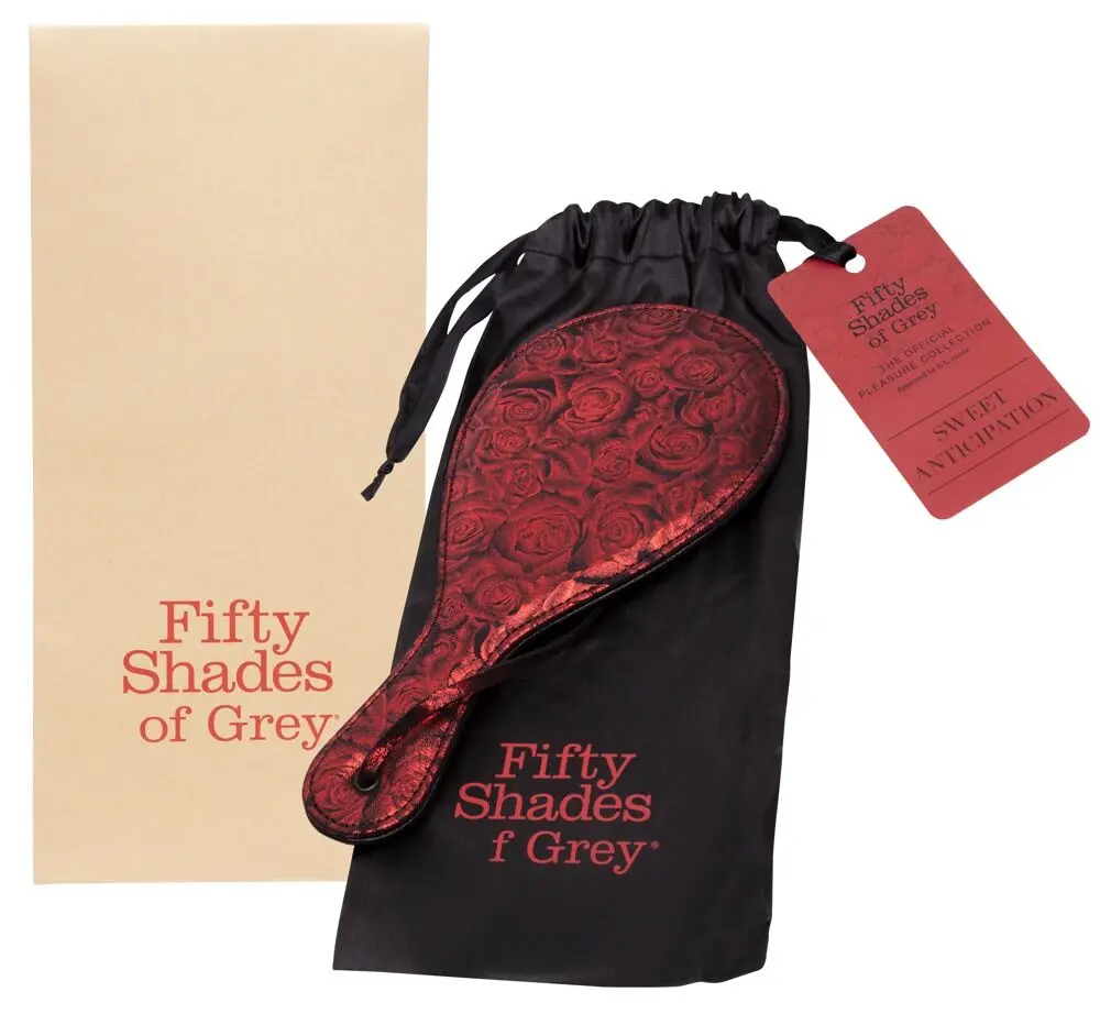Fifty Shades of Grey Padl Sweet Anticipation, 27.3cm, Crno-crveni