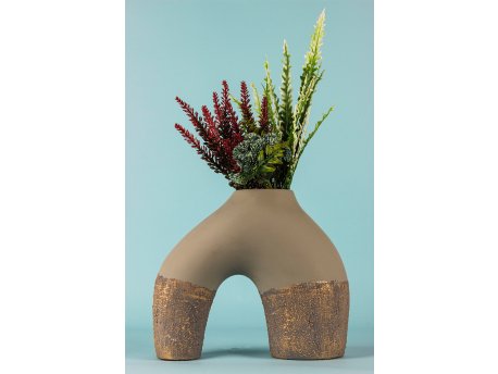 WALLXPERT Decorative Pot keramička bež saksija BK005