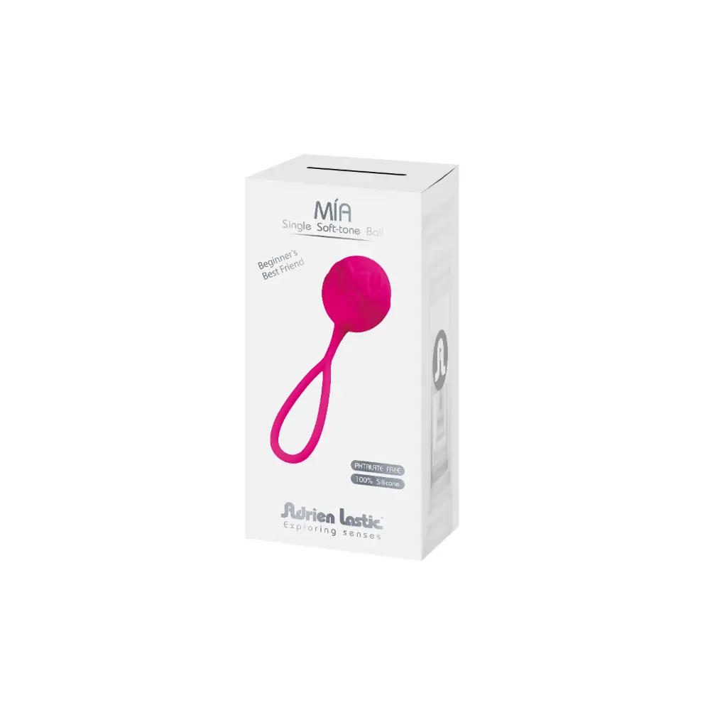 Adrien Lastic Vaginalne kuglice Geisha Ball Mía Fucsia, 12cm, Roze