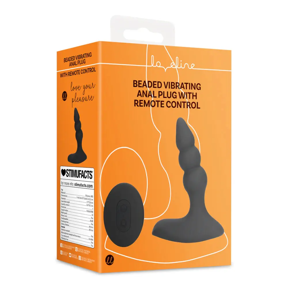 Chrystalino Masažer prostate Licorice, Crni