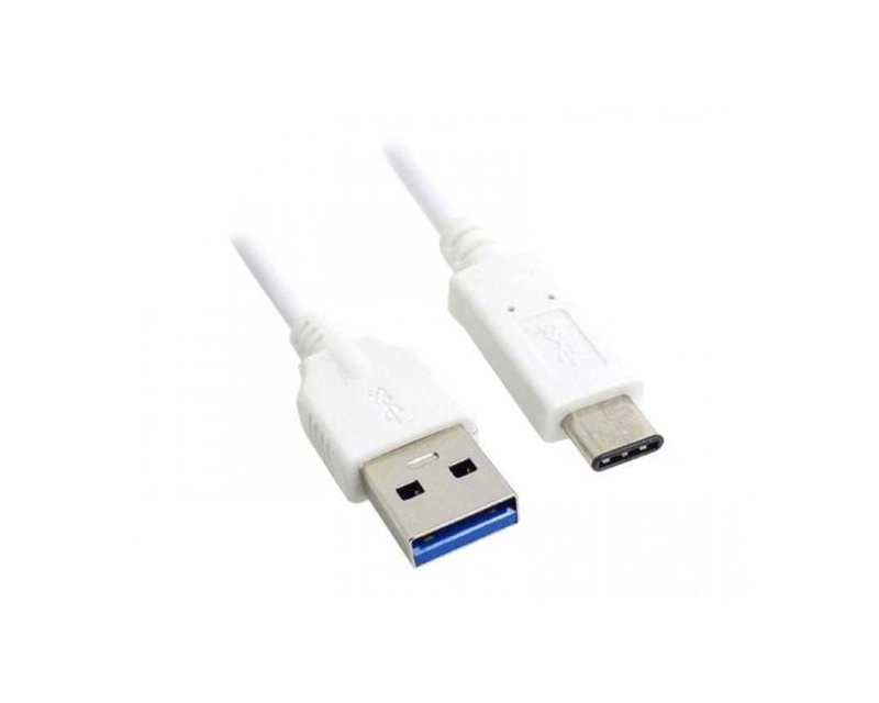 E-GREEN Kabl 3.0 USB A - USB 3.1 tip C M/M 1.5m (za Huawei) 66W, 6A beli