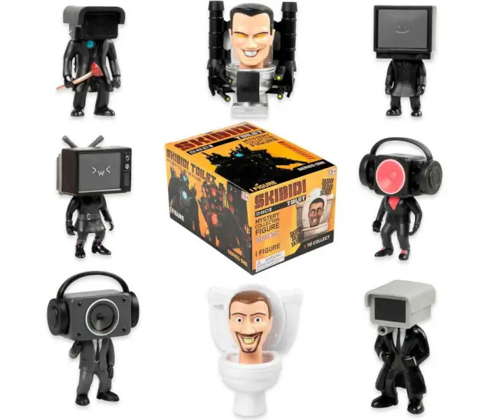 Igračka Skibidi toalet mini figura iznenađenja