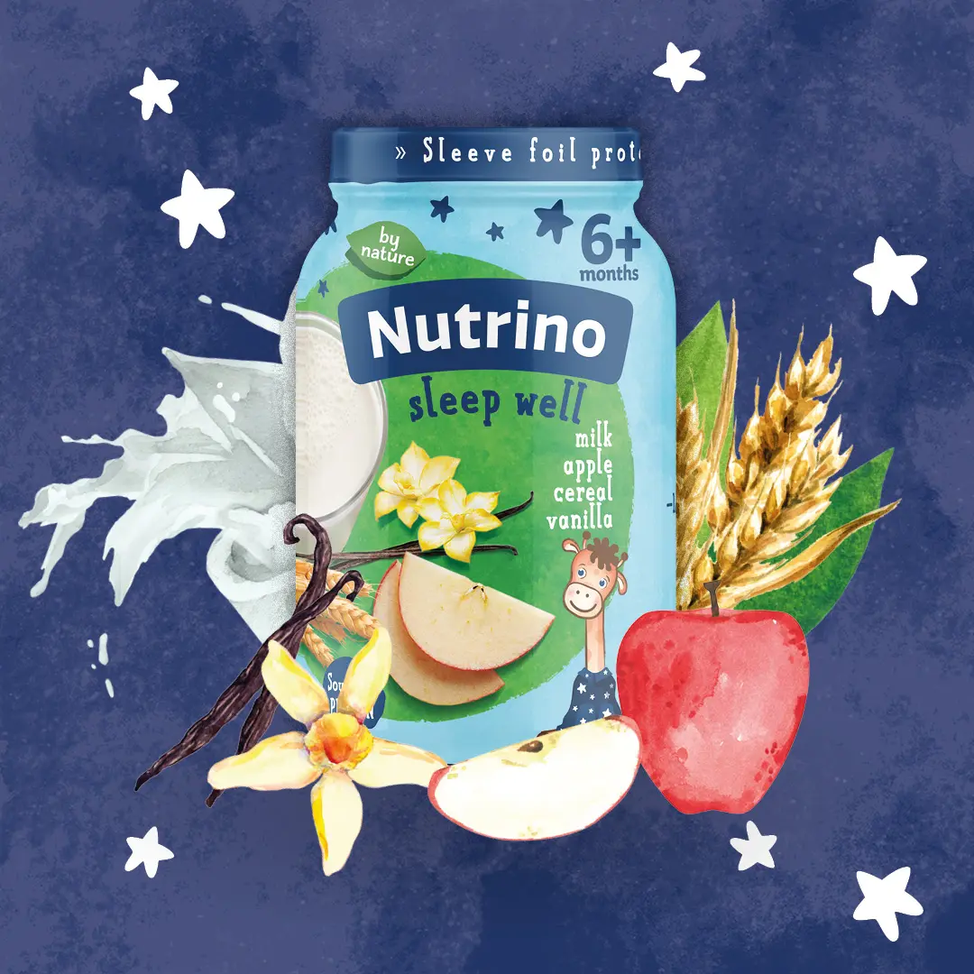 Nutrino Kašica, Sa jabukom, pšenico i vanilom, 190g