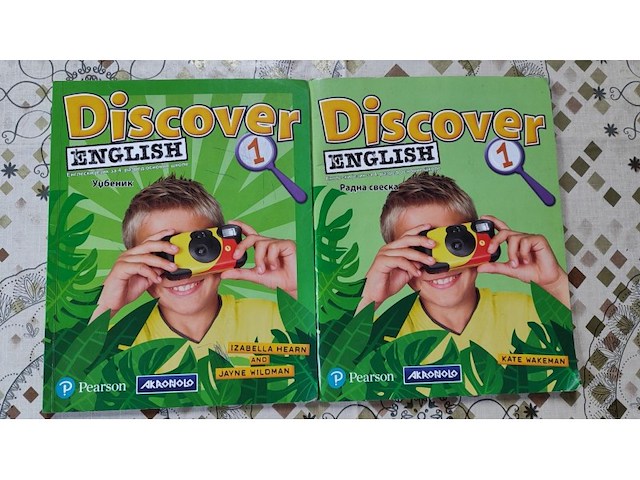 4 razred Discover english udžbenik i radna sveska