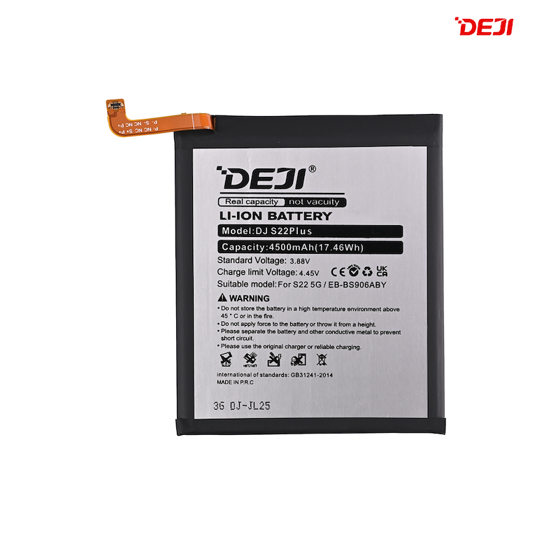 Baterija Deji za Samsung S906 Galaxy S22 PLUS 5G(4500mAh)EB-BS906ABY