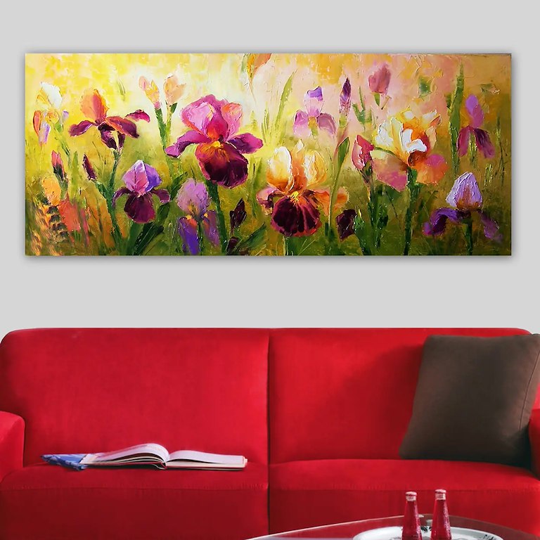 Wallity Slika na platnu 50x120cm
