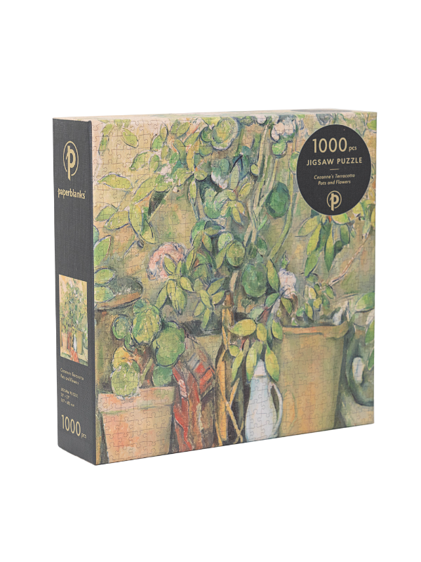 Slagalica – Cezanne’s Terracotta Pots and Flowers, 1000 delova