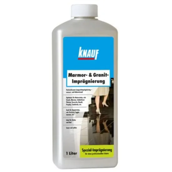 KNAUF SREDSTVO ZA IMPREGNIRANJE MERMERA I GRANITA MARMOR AND GRANIT IMPRAGNIERUNG 1l