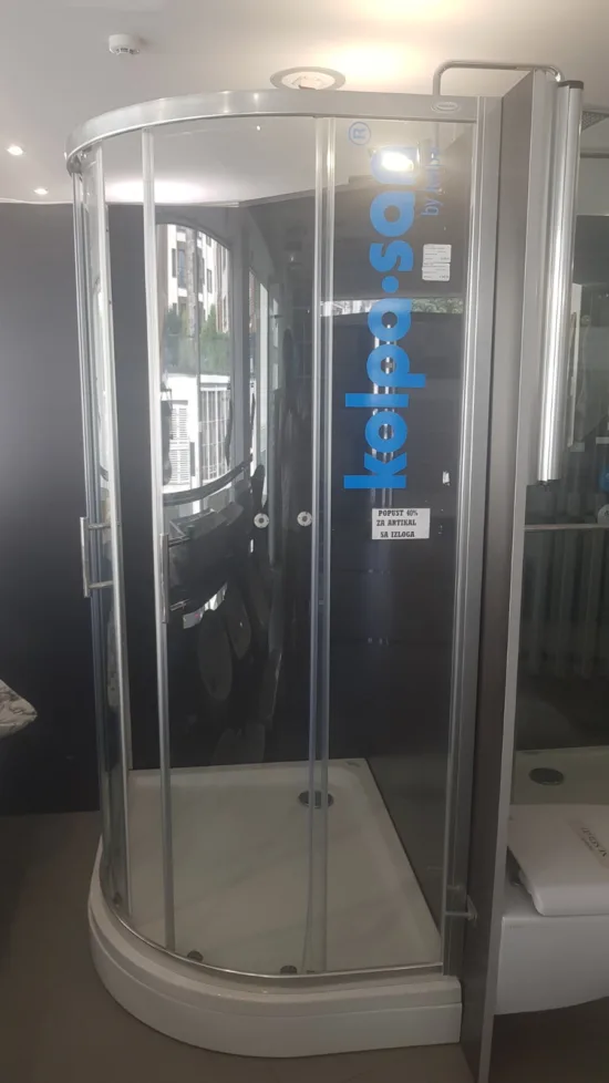 Kolpa San Tuš Kabina TKP 90×120/K R550 SQ LINE SILVER 511540