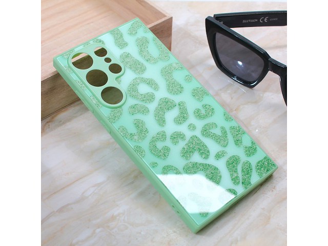 Torbica Shiny glass za Samsung S928B Galaxy S24 Ultra svetlo zelena