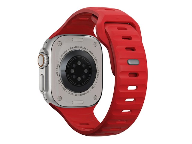 Narukvica za Apple watch 45/49mm crvena