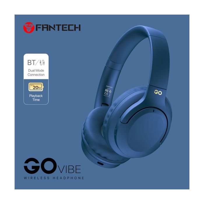 Bluetooth slušalice Fantech GO Vibe WH05 plava