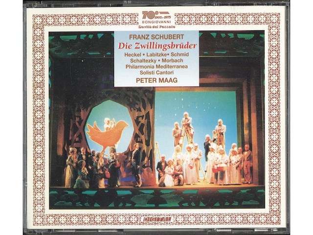 Franz Schubert, Peter Maag ‎– Die Zwillingsbrüder [CD]
