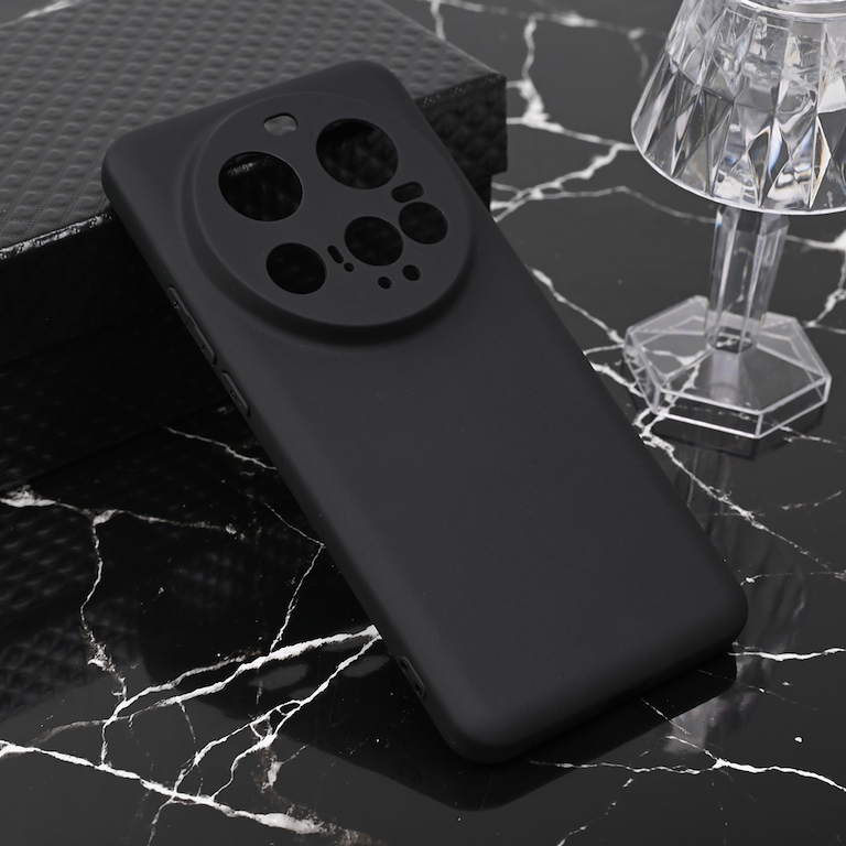 Silikonska futrola Ultra Thin za Xiaomi 15 Ultra mat crna
