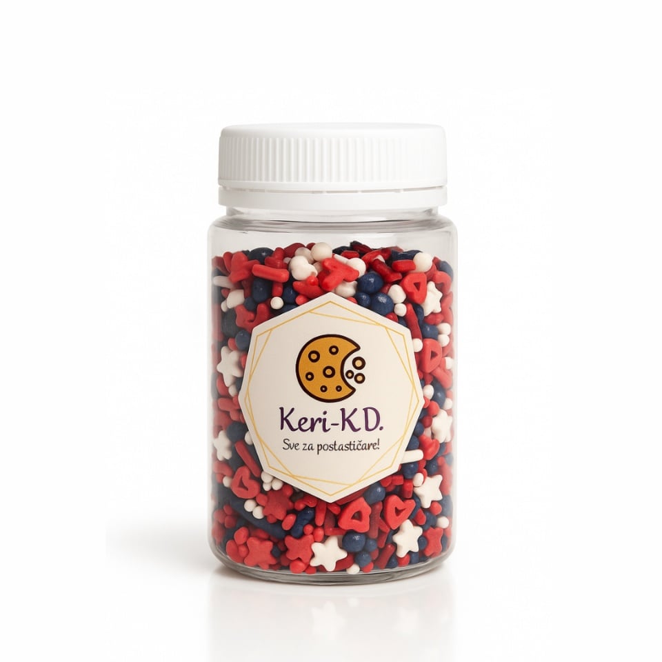 Keri K.D. šećerne perle “Queen of Spades” 80g