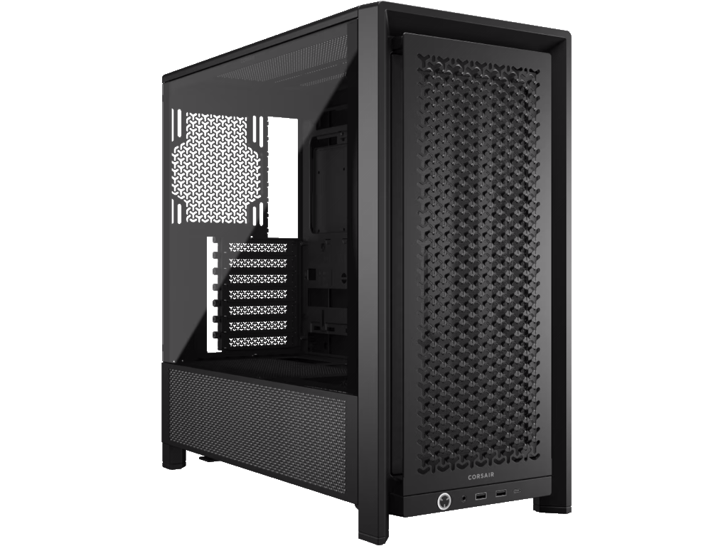 Kucište CORSAIR FRAME 4000D Mid-Tower/ATX/kaljeno staklo/bez napajanja/crna