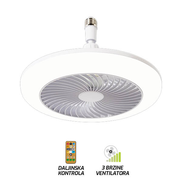 Sijalica sa ventilatorom FV4001-28 WH