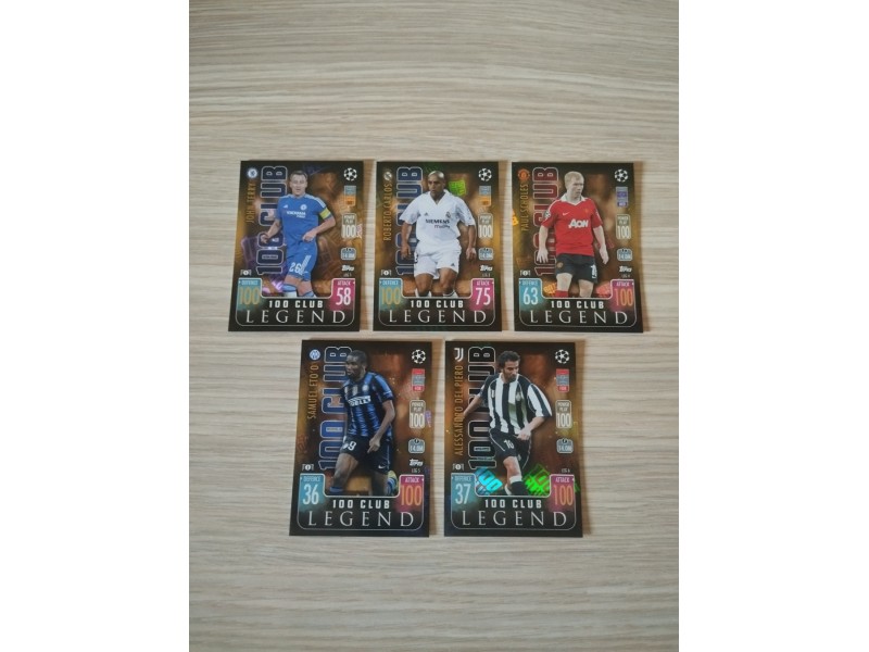 Champions League 2021 22 - 100 Club Legend - 5 kartica