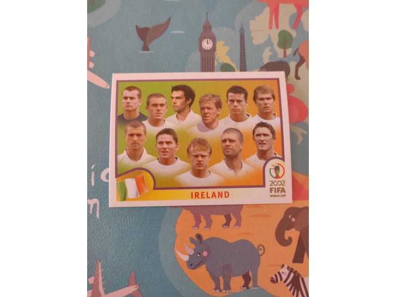 Panini FIFA 2002 Korea Japan Irac broj 349 RETKO
