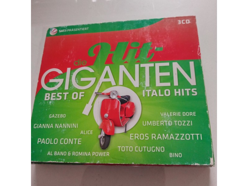 Hit Gigante( Best of Italo hits)3 cd