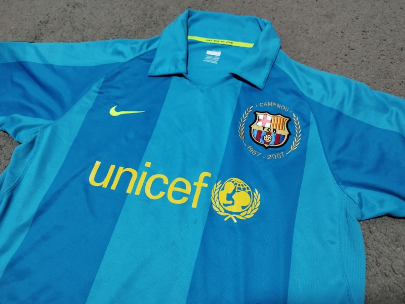 Barcelona FC Original Nike 1957-2007 Vintage L