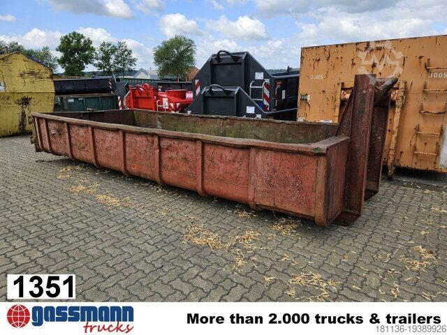 Kontejner sa kukom
Abrollcontainer mit Flügeltür ca. 10m³