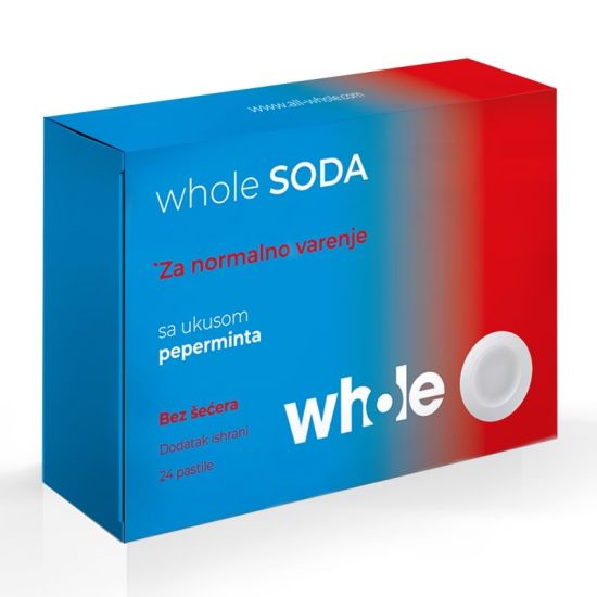 Whole Soda bikarbona 24 tablete