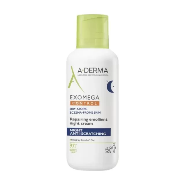 A-DERMA EXOMEGA CONTROL NOĆNA OBNAVLJAJUĆA KREMA 400ML