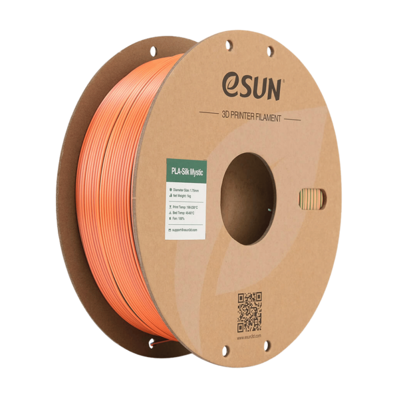 eSun PLA Mystic Triple Color Silk 1,75mm 1kg PLAVA-NARANDžASTA-ZELENA (BLUE-ORANGE-GREEN)
