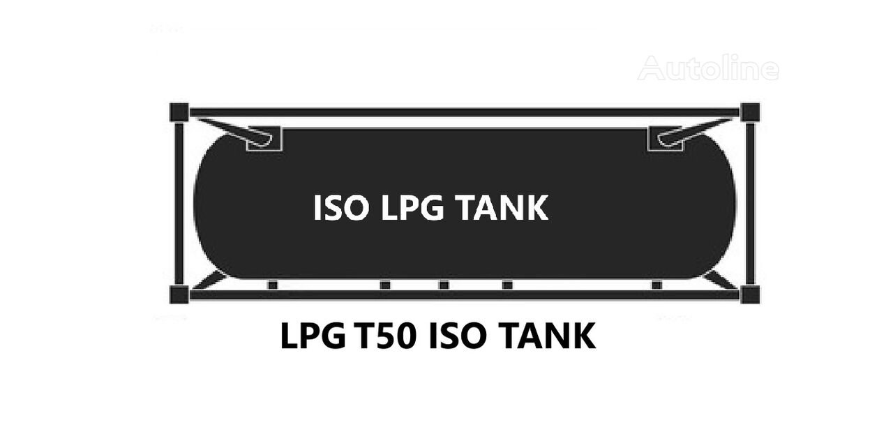 40FT LPG ISO IMO ADR ADN RID CONTAINER WOTH OPTIONS rezervoar-kontejner 40 stopa