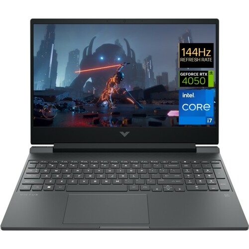 HP Victus Gaming 15-fa1015nm, 15.6" FHD, Intel Core i7-13700H, 16GB, 512GB SSD, RTX 4050, DOS, YU, Mica silver (93T03EA)