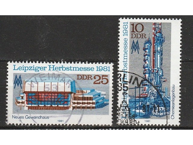 DDR - Leipziger Herbstmesse - 1981