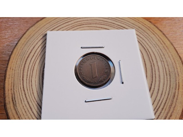 NACISTICKA NEMACKA 1 PFENNIG 1937 KOVNICA A