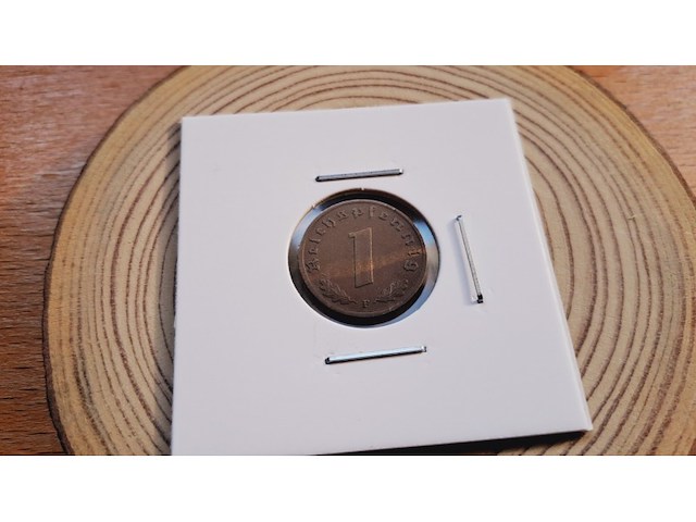 NACISTICKA NEMACKA 1 PFENNIG 1937 KOVNICA F
