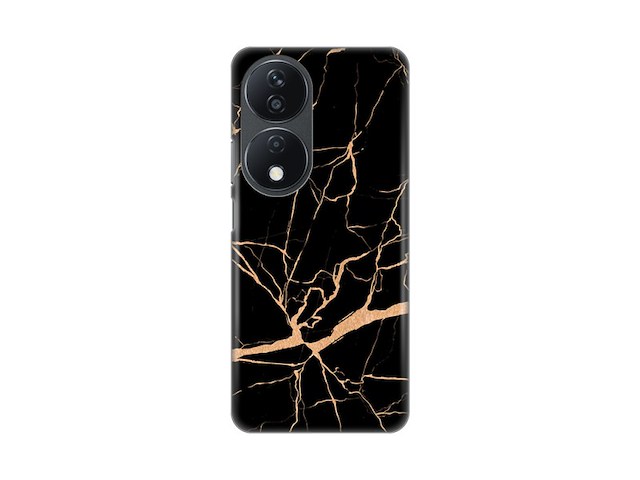 Torbica Silikonska Print za Honor X7b All Black