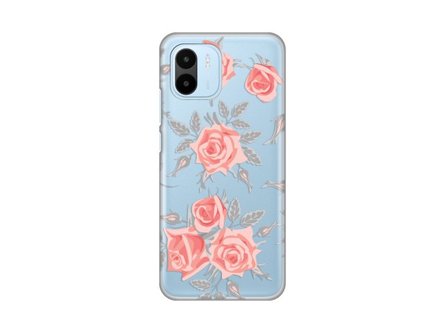 Torbica Silikonska Print Skin za Xiaomi Redmi A1/A2 Elegant Roses